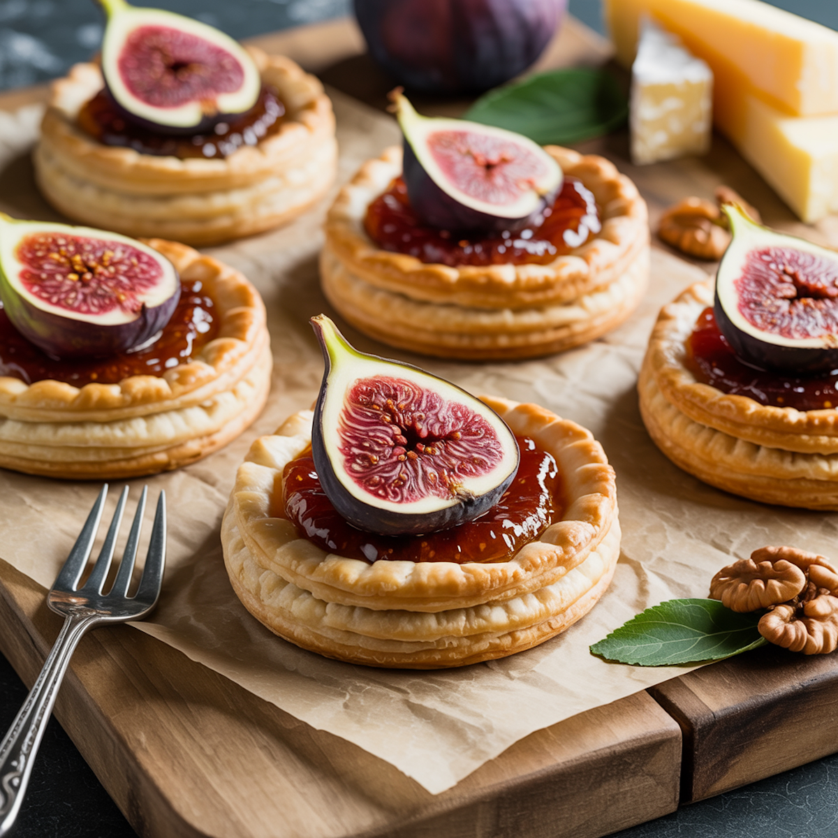 Best Fig-Jam Puff-Pastry Tarts – Tasteitinerary